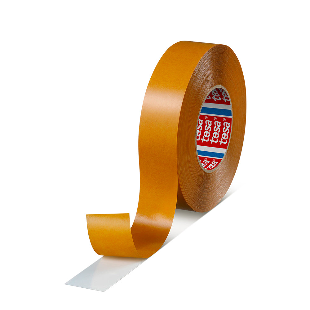 Cinta Tesa 4970, Doble Faz, PVC Blanco, 9mm x 50mt – Microgeo